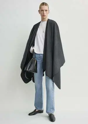 TOTEME Flannel Cape