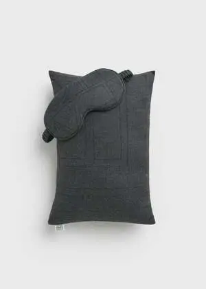 TOTEME Monogram Sleep Set Charcoal - Charcoal Melange