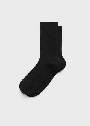 Women's Black Socks Hoiseries