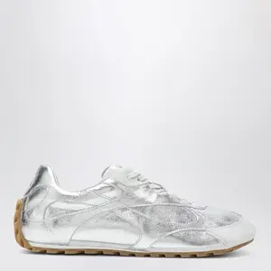Bottega Veneta Silver Tone Sneakers For Men