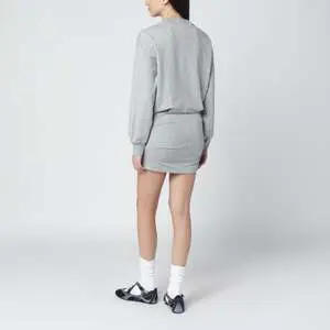 Attico Mélange Mini Dress - Grey