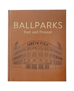 GRAPHIC IMAGE Ballparks Past & Present Leather Bound Book