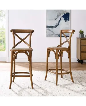 MODWAY Gear Counter Stool - Walnut