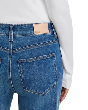 Paige High Rise Wide Leg Jeans - Written