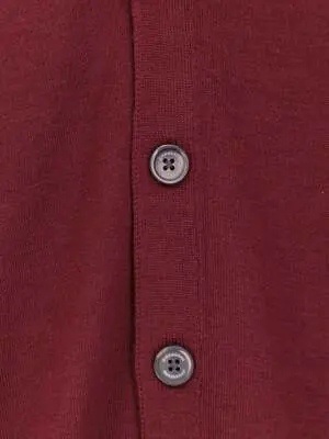 BRAMANI CASHMERE Wool Cardigan - Red