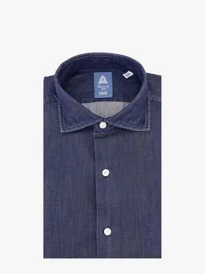 FINAMORE 1925 Napoli1 Denim Shirt