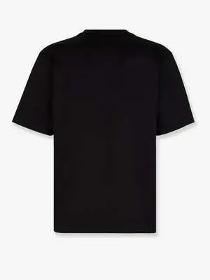 Fendi Cotton Tshirt With Ff Detail