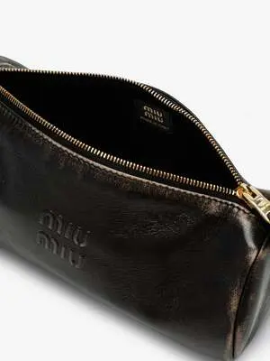 Miu Miu Leather Mini Aviator Crossbody Bag