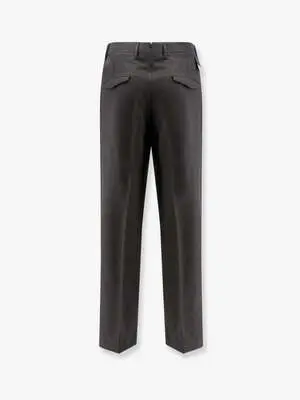 SANTANIELLO Rima Wool Trousers With Pleats
