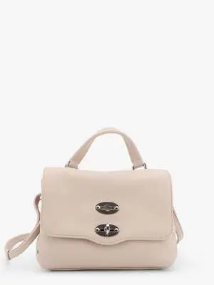 ZANELLATO Postina® S Textured Leather Bag - White