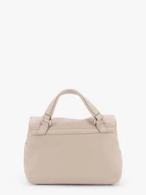 ZANELLATO Postina® S Textured Leather Bag - White