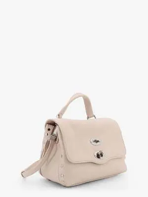 ZANELLATO Postina® S Textured Leather Bag - White