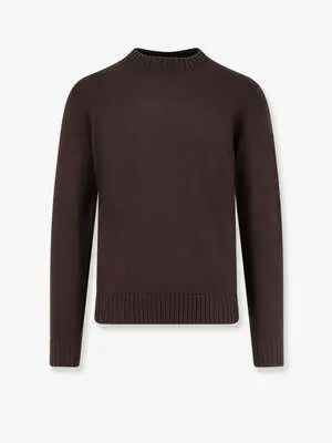 FILIPPO DE LAURENTIIS Wool Sweater - Brown