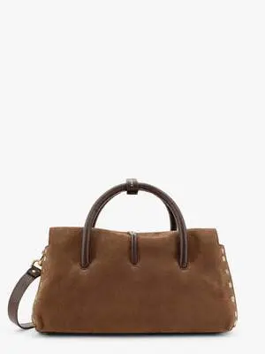ZANELLATO Dotta® Small Hammered Leather Bag - Brown