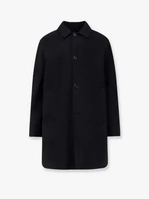 PALTO' Cantuccio Felt Wool Coat With Padded Lining