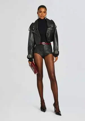 Commando Ballet Turtleneck Bodysuit - Black