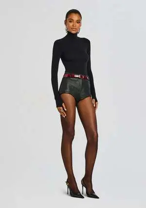 Commando Ballet Turtleneck Bodysuit - Black