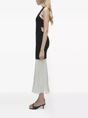 Simkhai Zaden Pleated Midi Dress