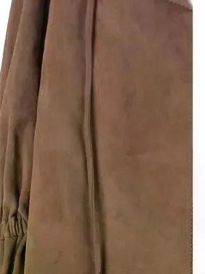 BY MALENE BIRGER Dicte Ruffled Drawstring Blouse