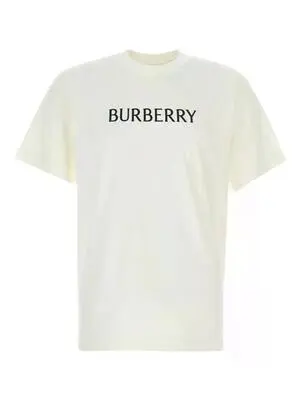 Burberry Logo Print T-shirt - Neutrals