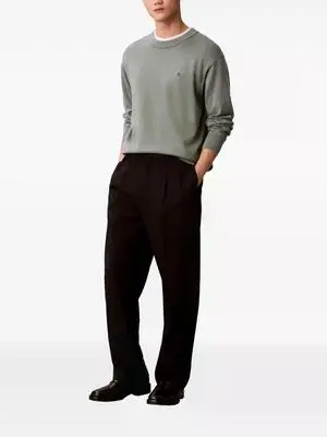 Calvin Klein Logo-detail Knitted Sweater