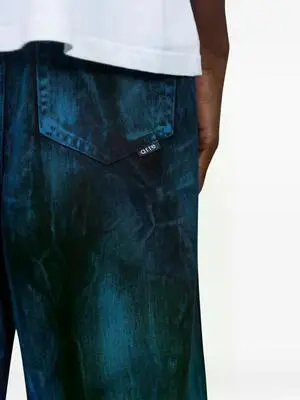 ARTE ANTWERP Paint Splatter Straight Leg Jeans
