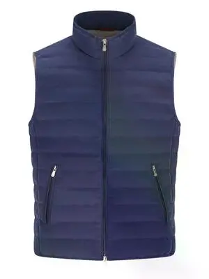 Brunello Cucinelli Quilted High-collar Gilet