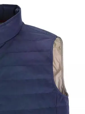 Brunello Cucinelli Quilted High-collar Gilet