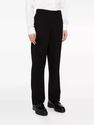 Versace Wool Tailored Trousers