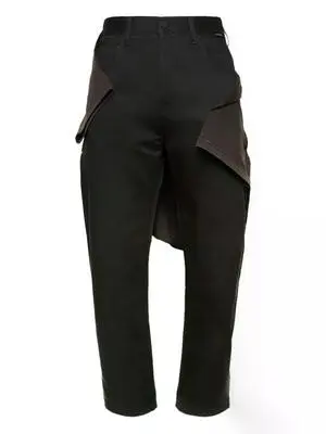 44 LABEL GROUP Buttoned Trousers