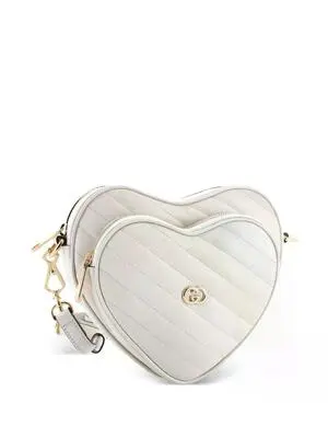 Gucci Interlocking G Heart Quilted Leather Mini Shoulder Bag