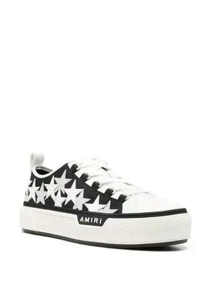 Amiri Star Appliqué Court Low Top Sneakers