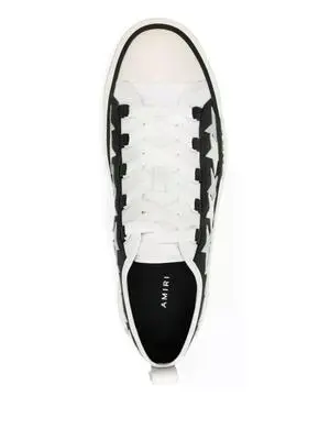 Amiri Star Appliqué Court Low Top Sneakers
