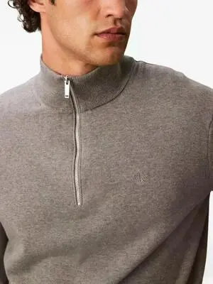 Calvin Klein Zip-fastening Sweater - Grey