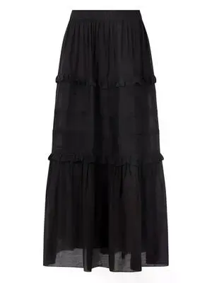 MARANT ETOILE Tiered Maxi Skirt