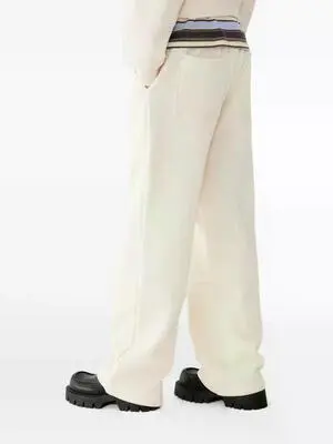 STUDIO TOMBOY Fleece-lined Track Pants - Neutrals