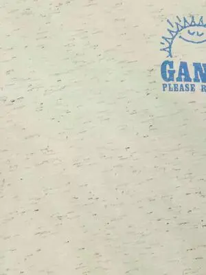 GANNI Graphic-print T-shirt