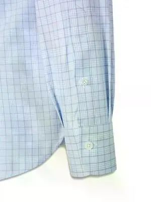 ATELIER MUNRO Buttoned Check Dress Shirt