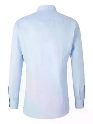 ATELIER MUNRO Buttoned Ribbed Dress Shirt