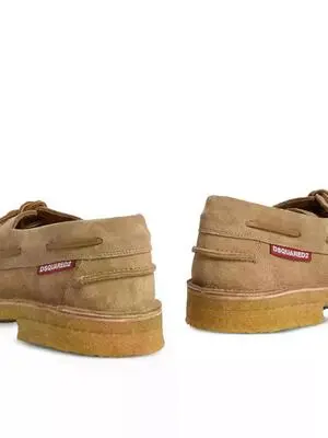 Dsquared2 Neoclassic Suede Boat Shoes