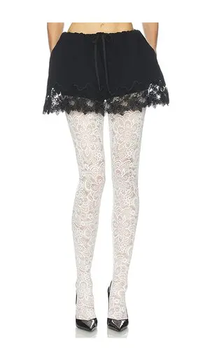 HELSA The Scrunchie Skort In Very Heavy Crepe