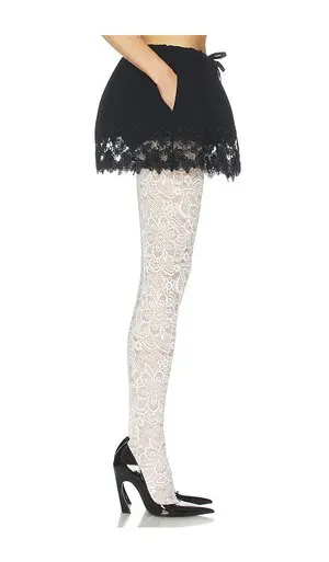 HELSA The Scrunchie Skort In Very Heavy Crepe