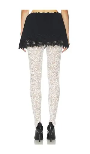 HELSA The Scrunchie Skort In Very Heavy Crepe