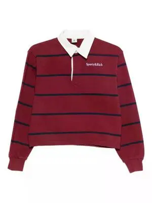 Sporty & Rich Embroidered Performance Tops For Women