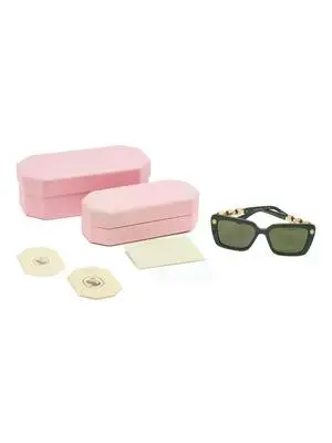 SWAROVSKI Crystal-embellished Square Sunglasses