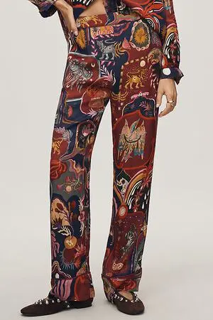 Farm Rio Surreal Printed Pants