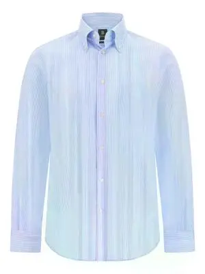 Boggi Milano Striped Shirt - Blue