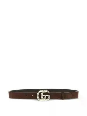 Gucci Signature Buckle Belt - Brown