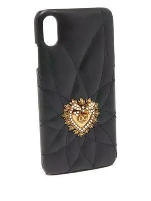 Dolce & Gabbana Sacred Heart Quilted Iphone Xs Case