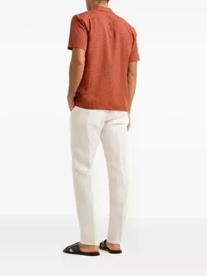 Orlebar Brown Maitan Geometric-print Shirt